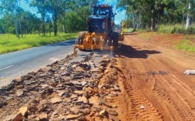 Pavement Reconstruction - Kennedy Highway, QLD - Civil Team Group